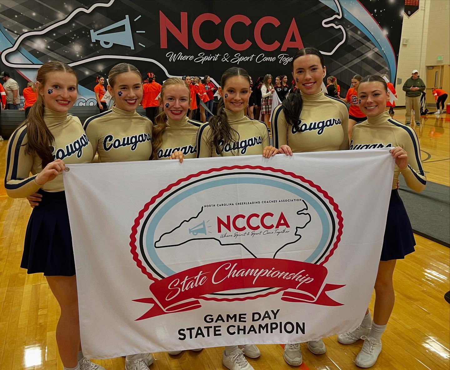 Alexander Central Cheer Team Wins State Title