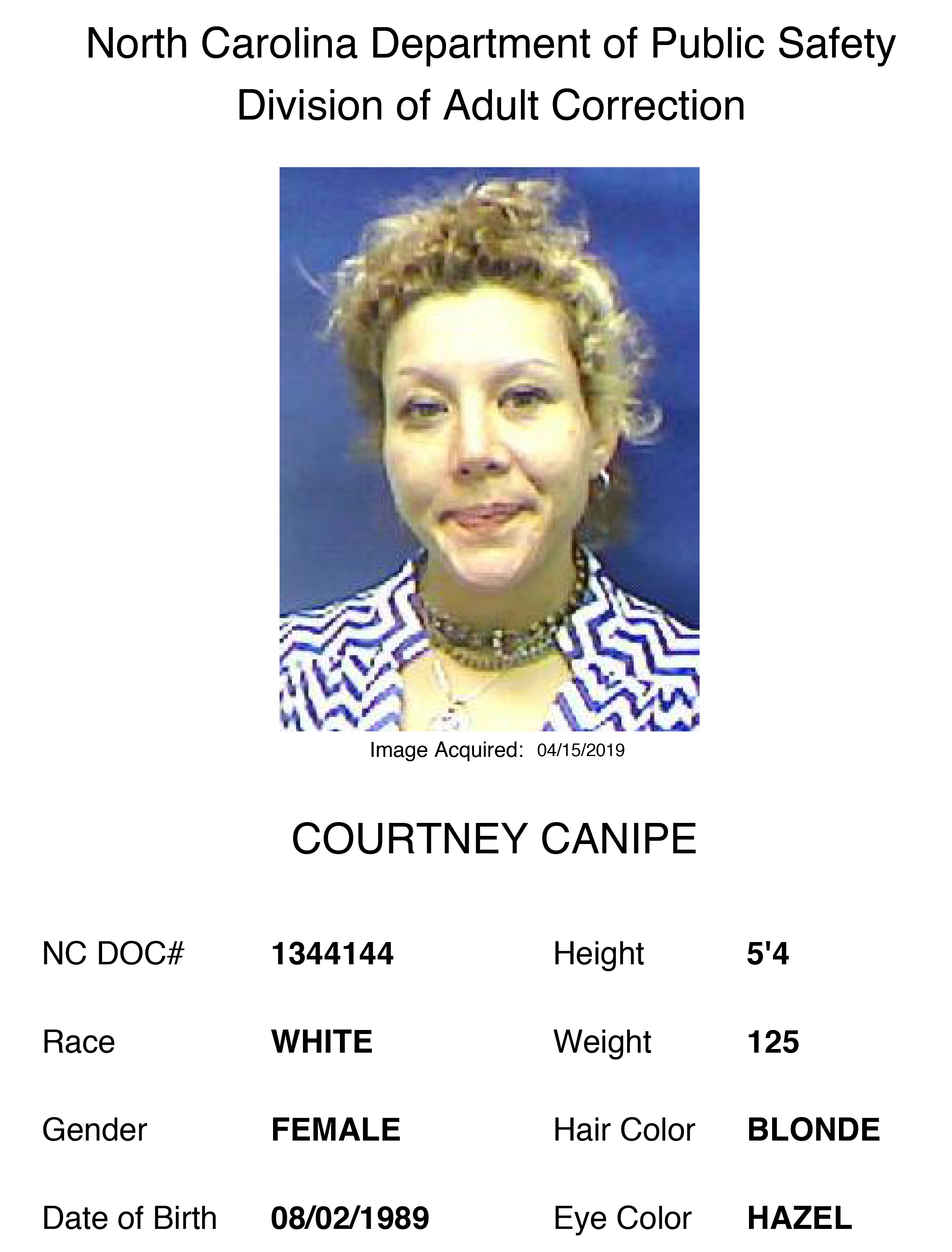 Courtney Canipe's Instagram, Twitter & Facebook on IDCrawl