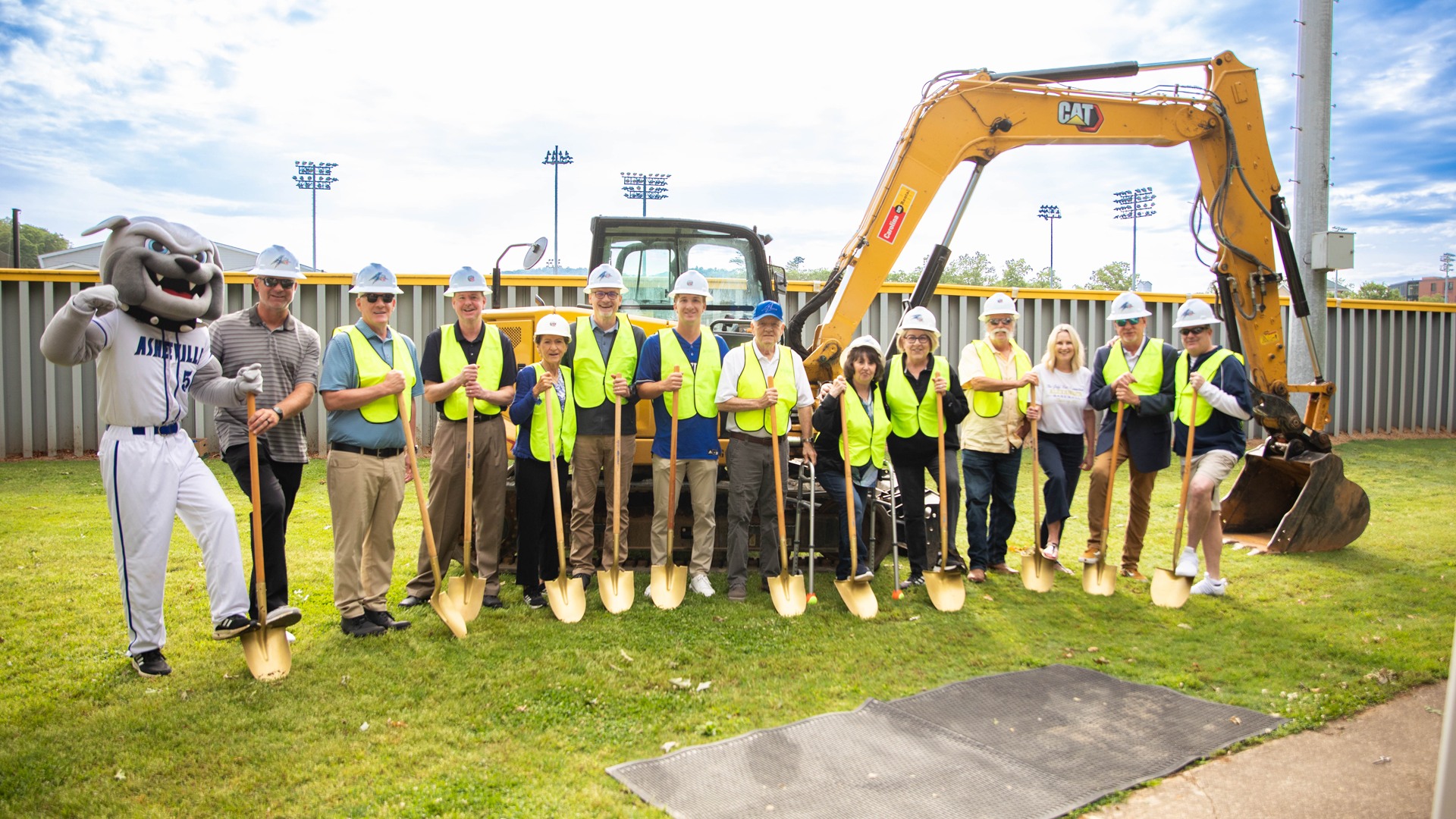 UNC Asheville Breaks Ground On Jeff Fox Hitting Facility