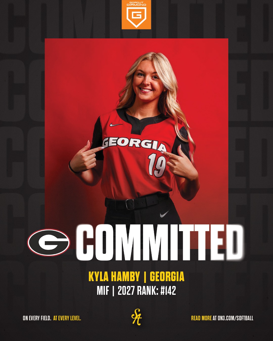 Alexander Central Softball Standout Kyla Hamby Commits To Georgia