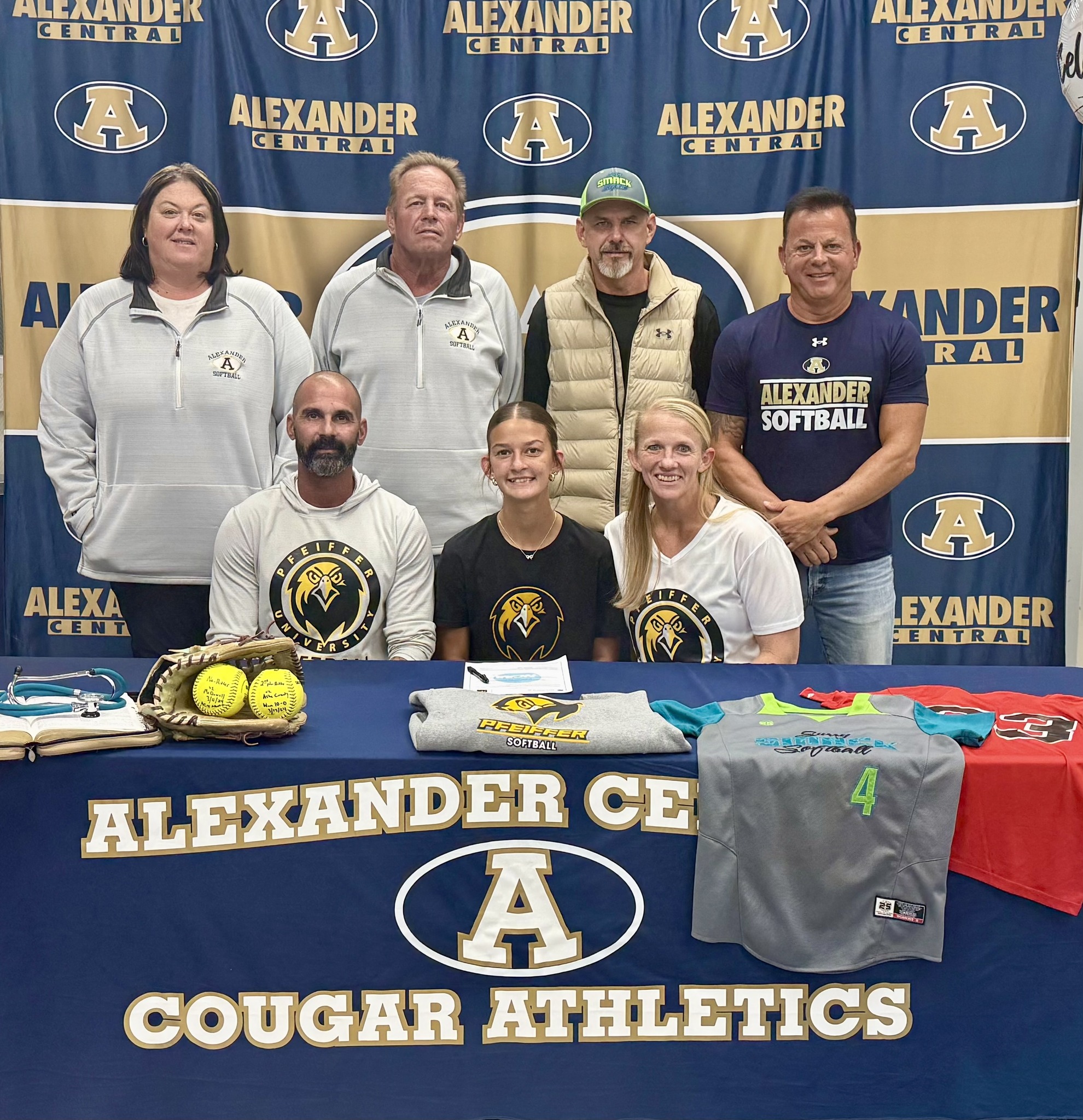Alexander Central’s Pyatte Signs To Play Softball At Pfeiffer