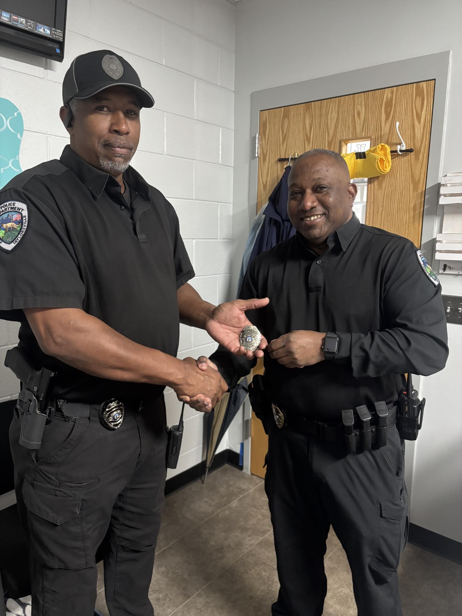 Rowe Promoted To Taylorsville Police Sergeant